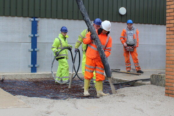 Cemfree, Zero Cement Concrete Pumping Trials - Camfaud