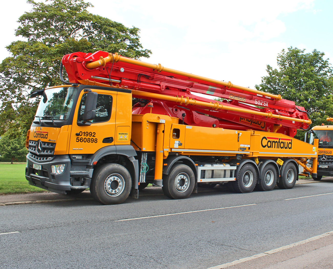 Schwing S 52 SX: Truck-Mounted Mobile Concrete Pump