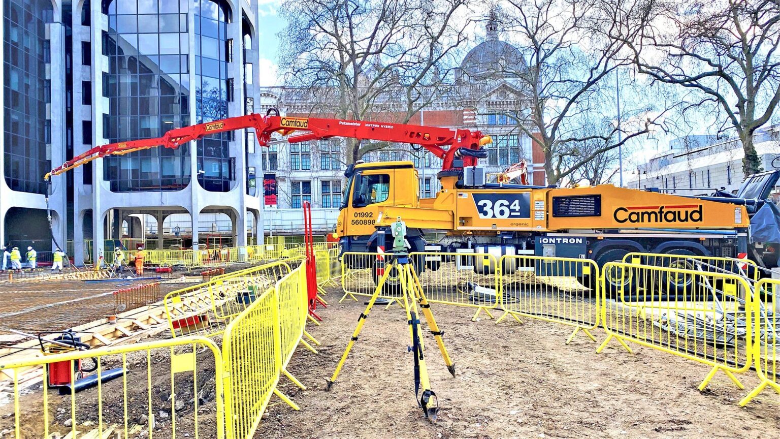 Concrete Pump Hire & Services | Camfaud Concrete Pumps Ltd