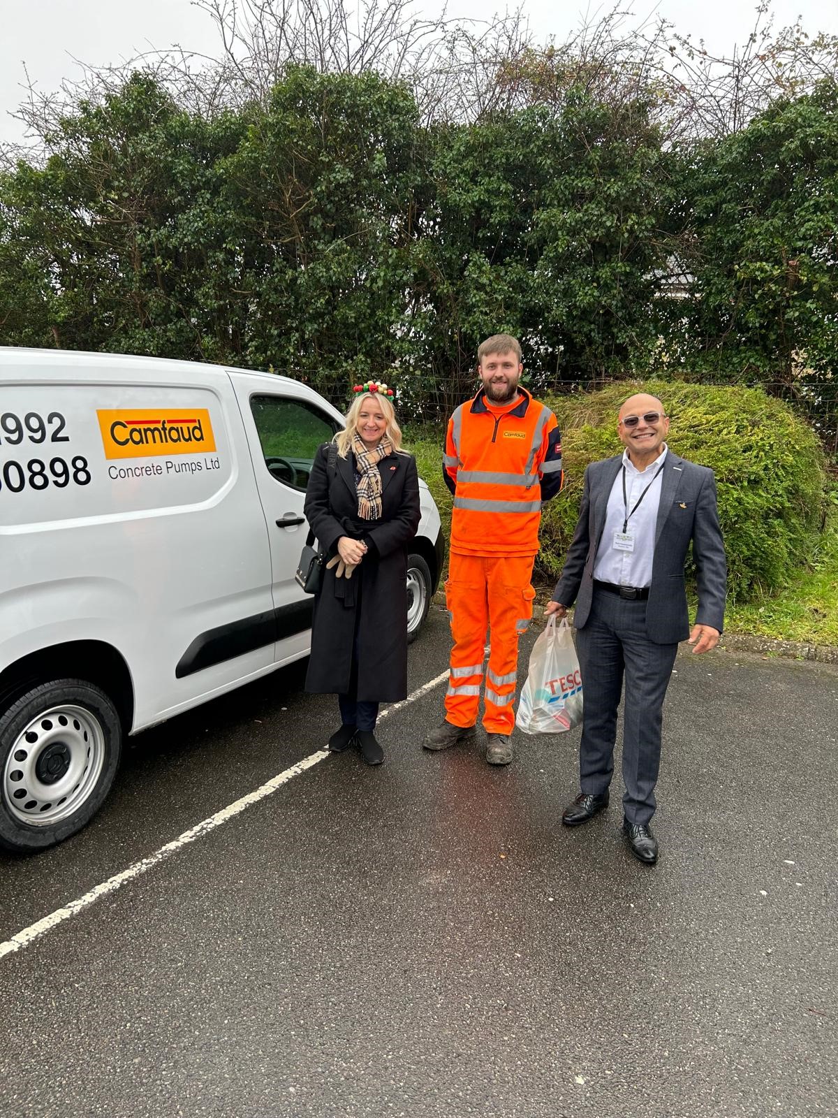 Camfaud Staff Donate to Local Food Banks for Christmas