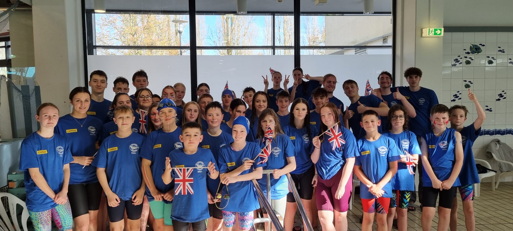 Camfaud sponsors Thetford Dolphins Swimming Club in Germany