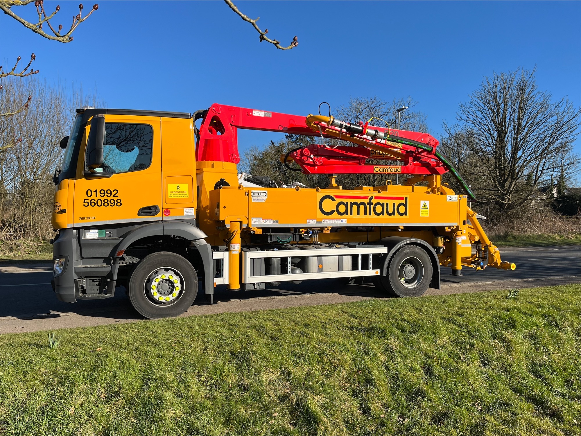 Two brand new Schwing Concrete Pumps | Camfaud