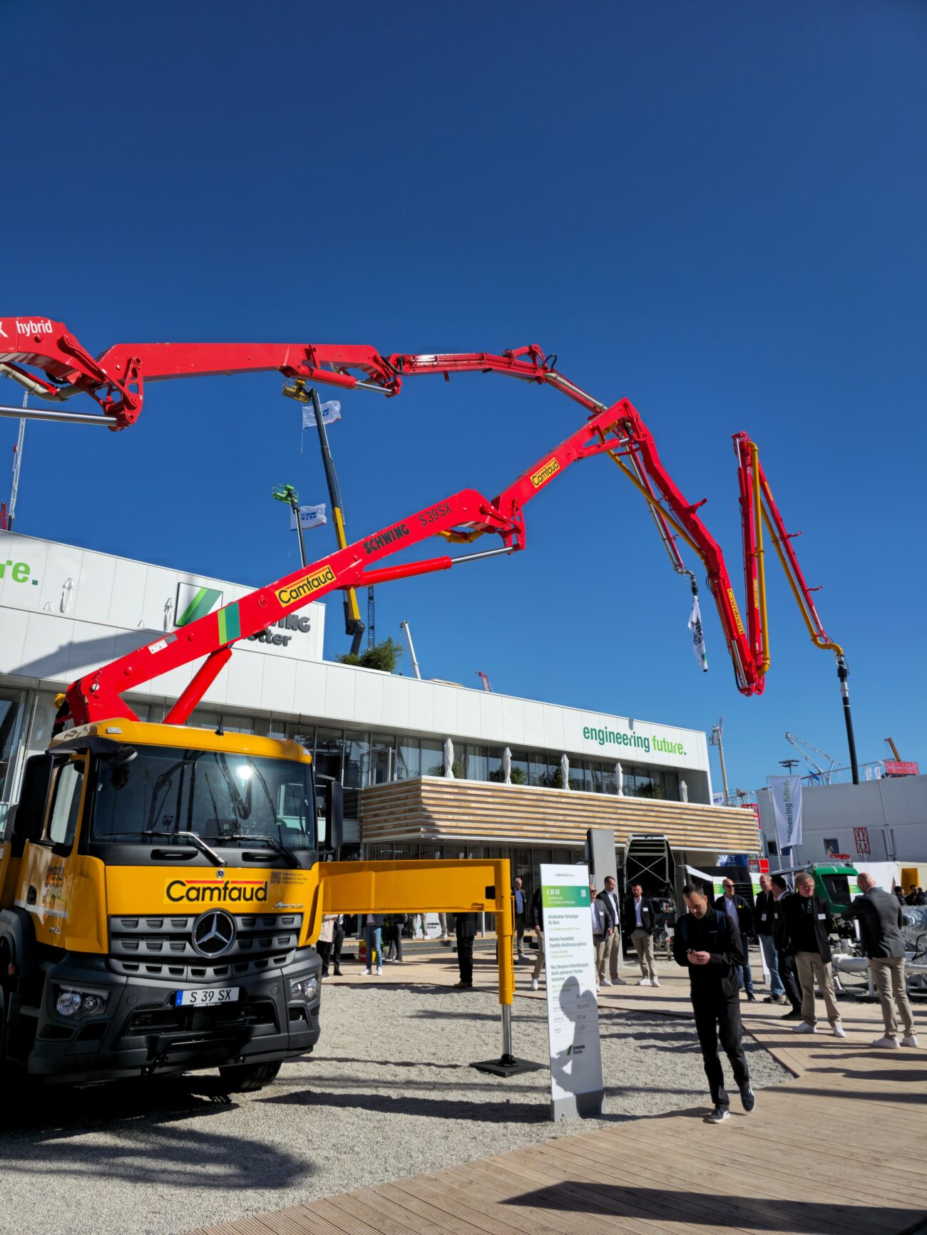 Photos of Camfaud Team at bauma 2025 in Munich